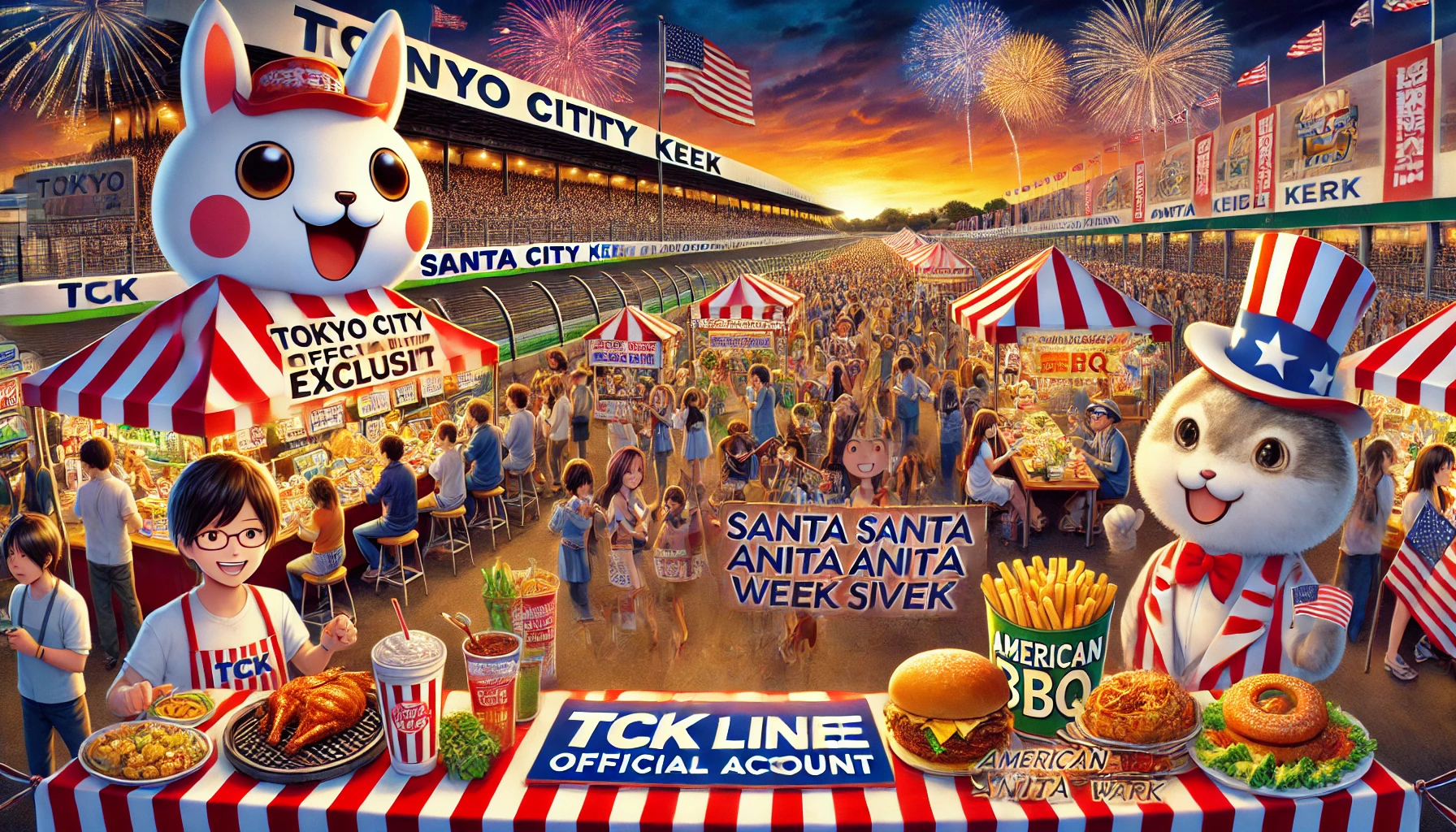 サンタアニタウィーク2024 in TCK！特別イベントと豪華賞品が盛りだくさん | Horse Run